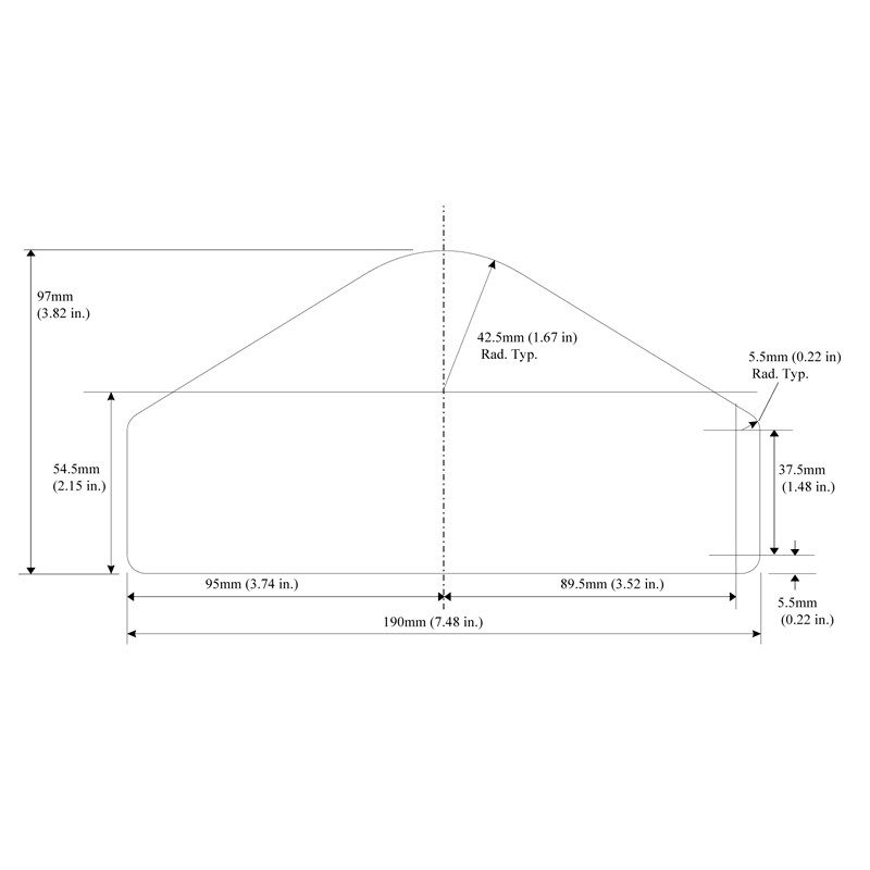 MULTIFUNCTIONAL SCREEN RPM 0/8000 COLOUR BLACK