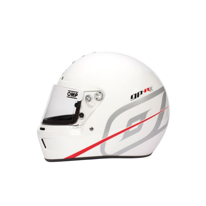 Casco cerrado OMP TALLA XS COLOR BLANCO