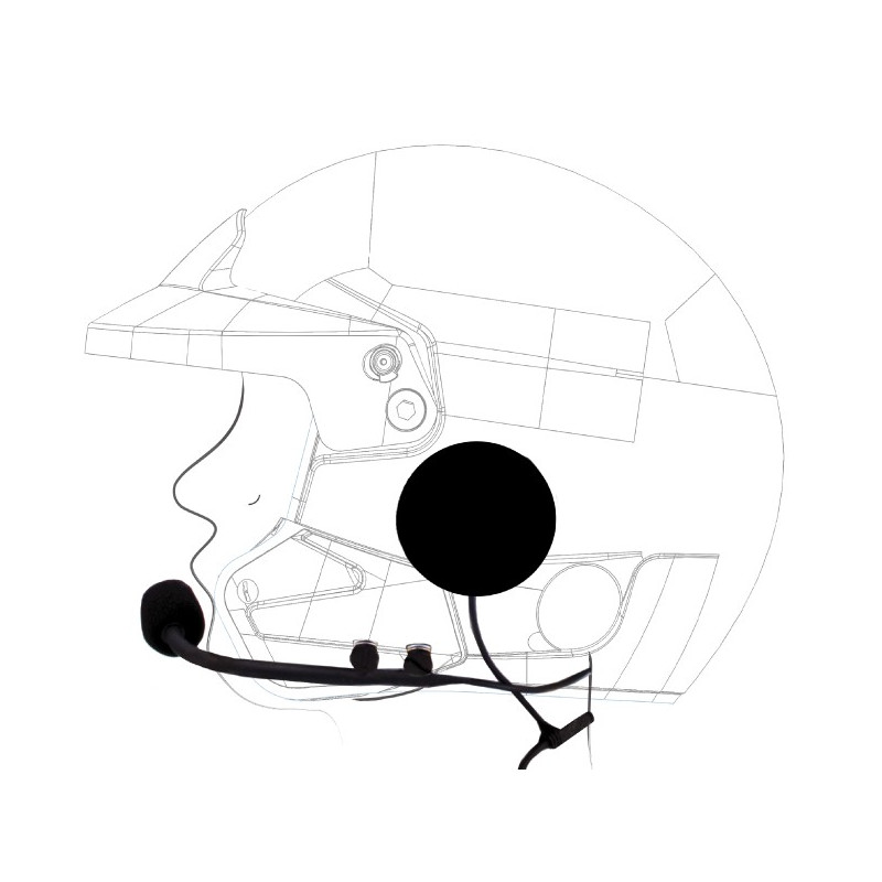 INTERFONOS ZERONOISE VALIANT MICROFONO FLEX BOOM