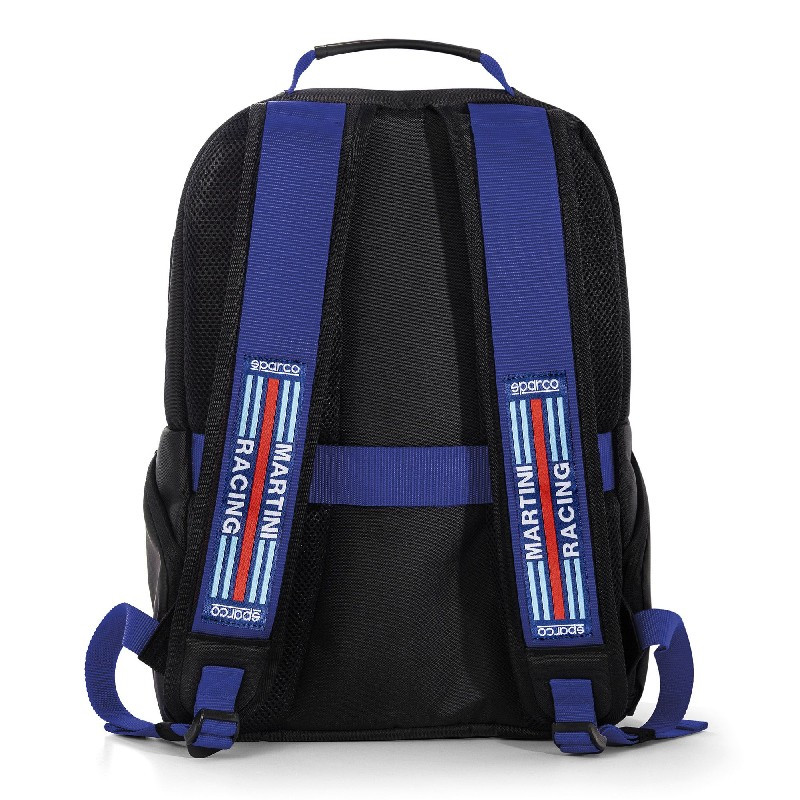 SPARCO MARTINI RACING STAGE BACKPACK COLOUR BLUE