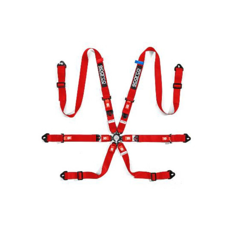 SPARCO COMPETITION H-2 PU HARNESS COLOUR BLUE