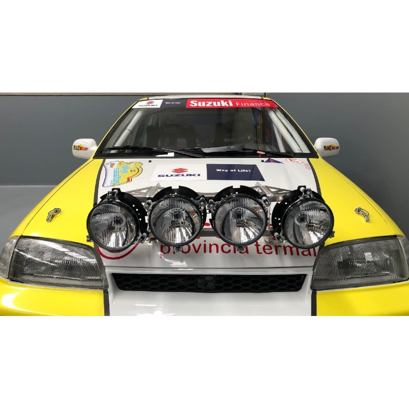 COMPLETE HEADLIGHT POD FOR RALLY CAR