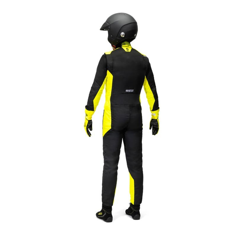SPARCO SUIT FOR RALLY AND CIRCUIT SIZE 44 COLOUR BLACK, YELLOW FLUO